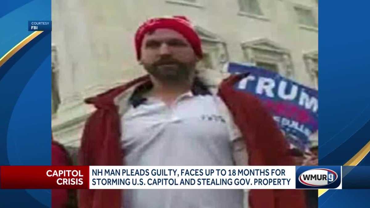 NH man pleads guilty to charges in connection with Capitol riot