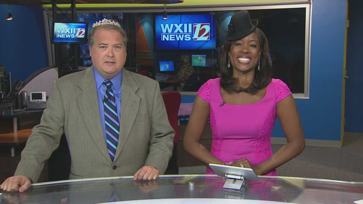 Dave and Talitha cutting up