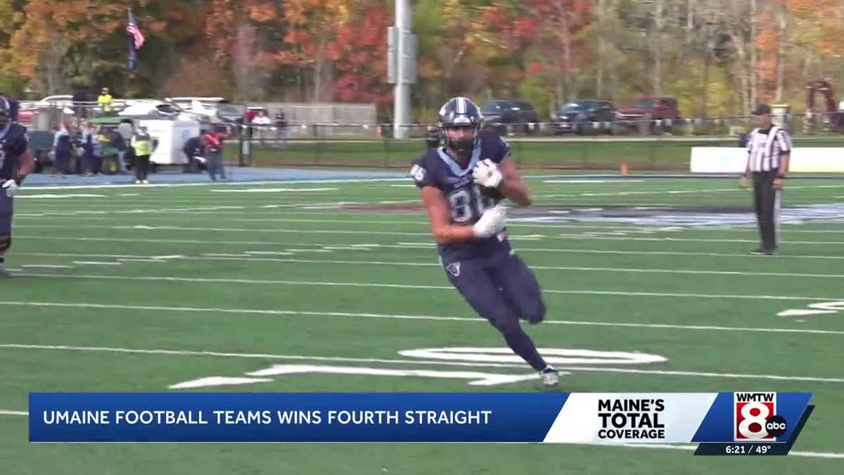 Maine football team wins fourth in a row