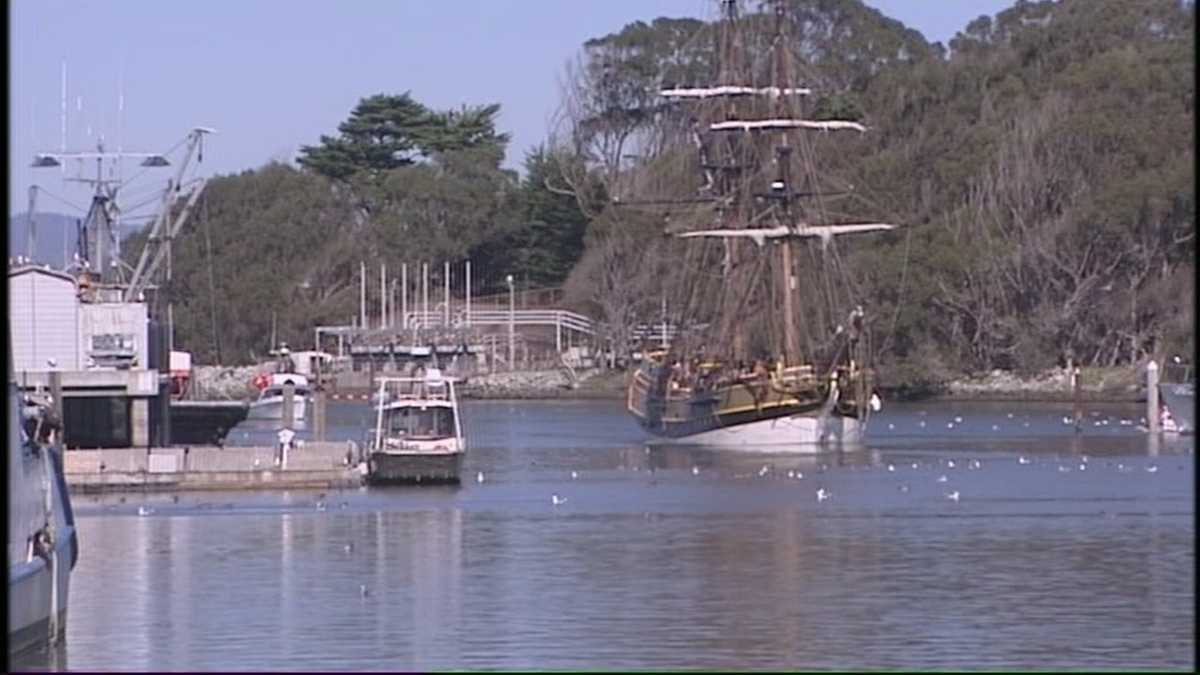 Pirates of the Caribbean ship visits Moss Landing