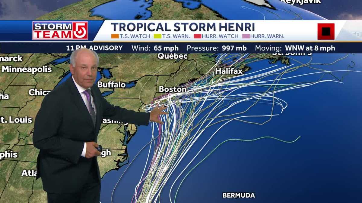 Video: Watching 'Henri's' track, impact to Massachusetts