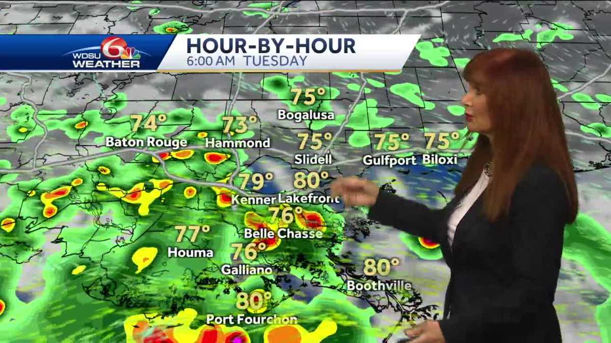 More rain Tuesday