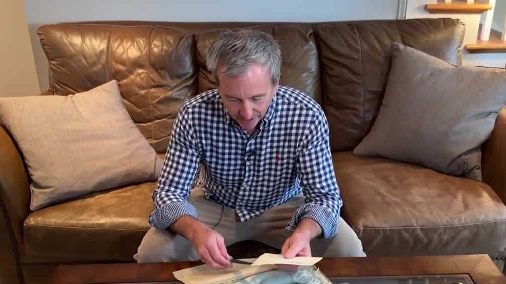Merrimack man opens letter from mother written 60 years ago