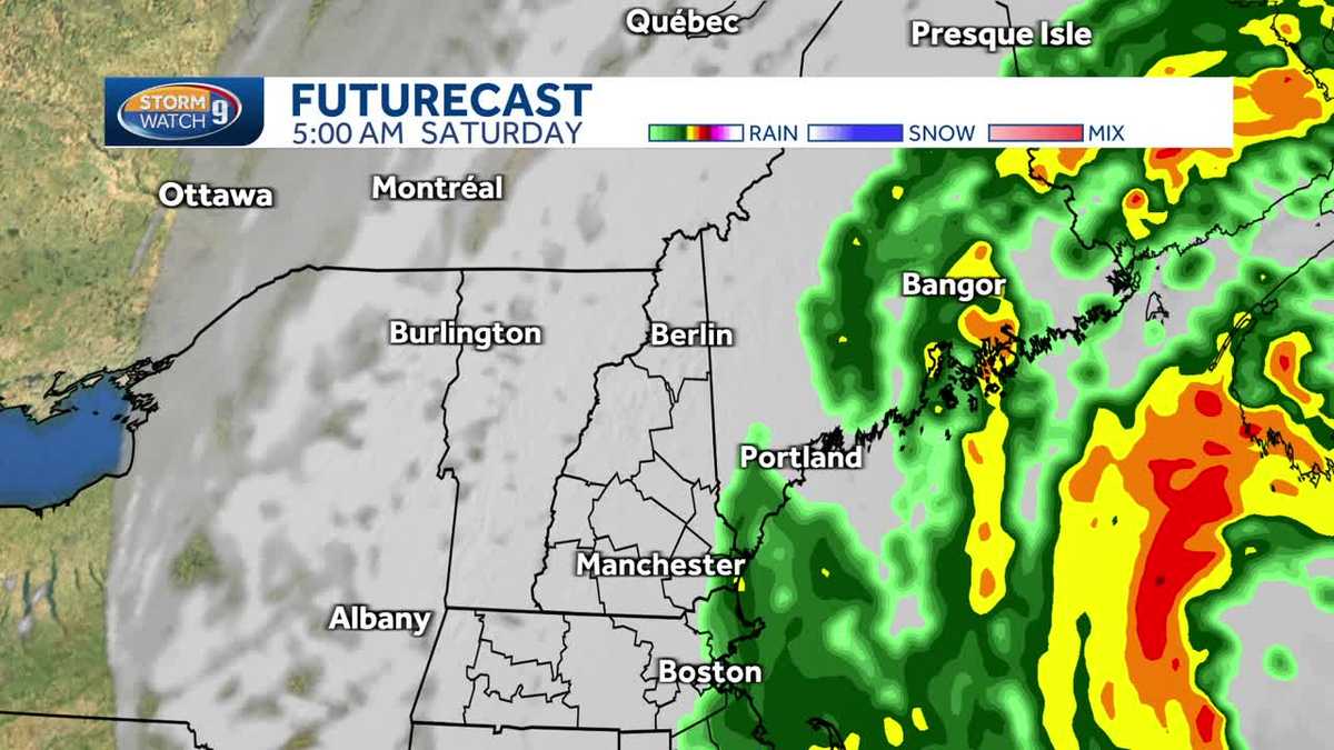 NH forecast video: Hurricane Lee continues track north