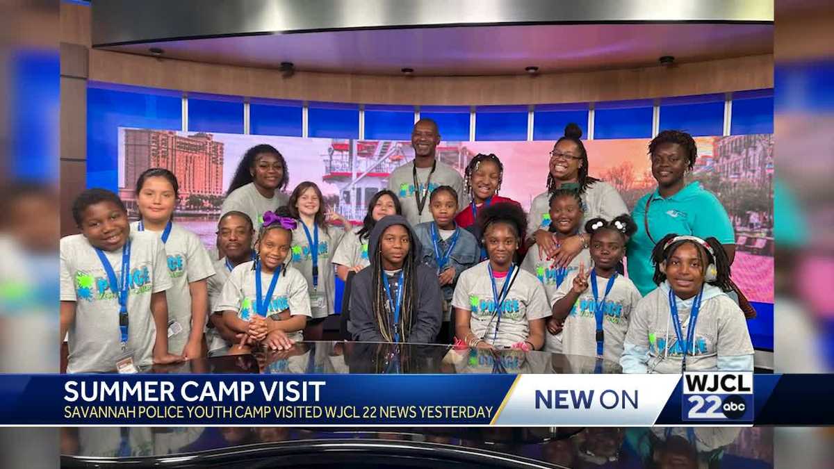 Savannah Police Youth Camp visited WJCL