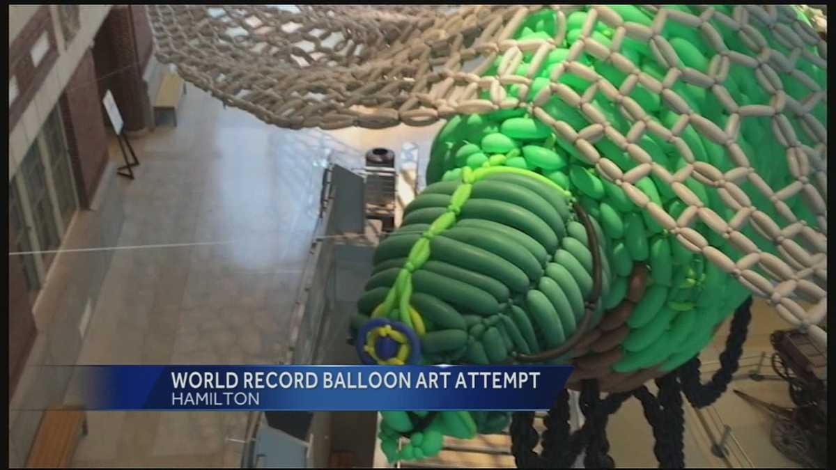 Hamilton balloon artist vying for world record
