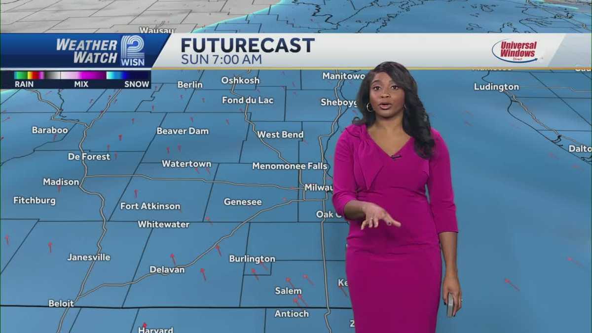 Video: Saturday Night Snow