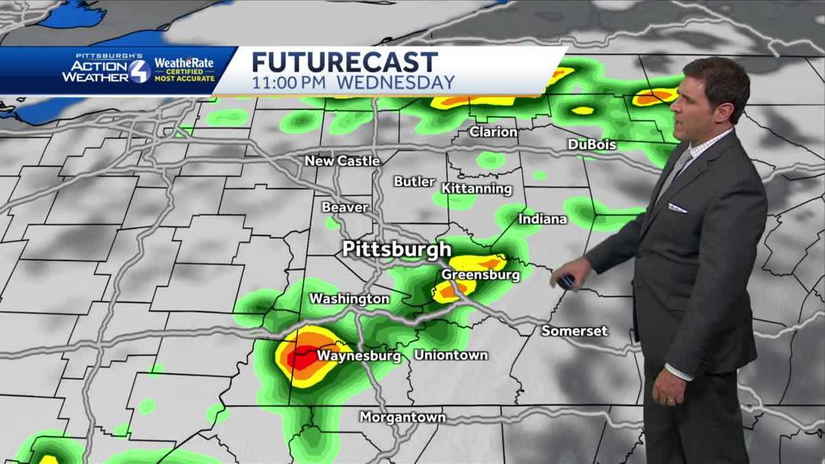 Wednesday Afternoon/Evening Forecast
