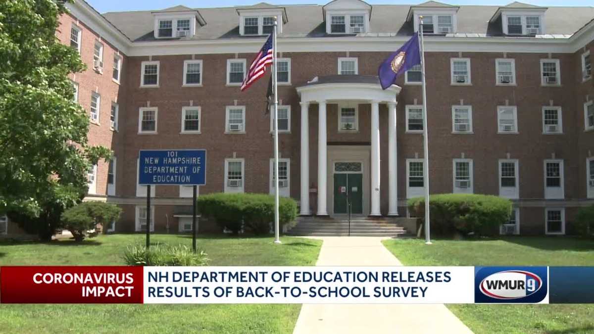 NH Department of Education releases results of back-to-school survey
