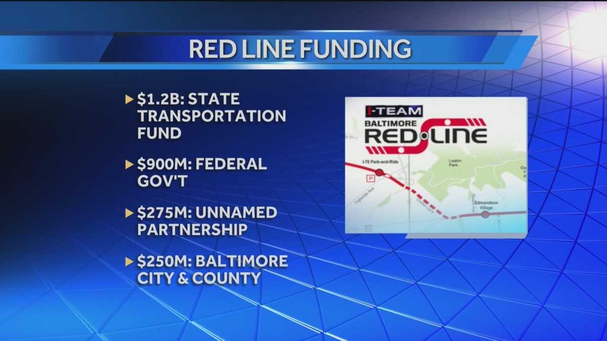 Red Line project to cost an estimated $2.6B