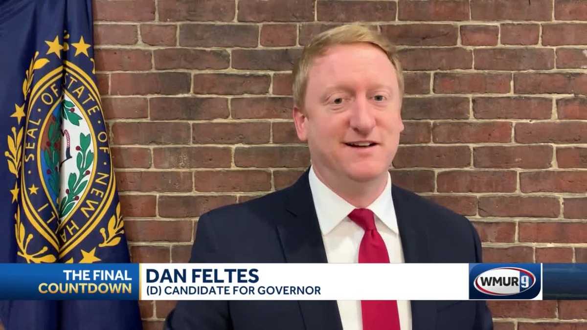 Democratic gubernatorial candidate Dan Feltes gives his last pitch to ...