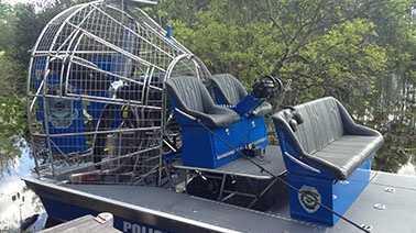 Local police department gets new airboat