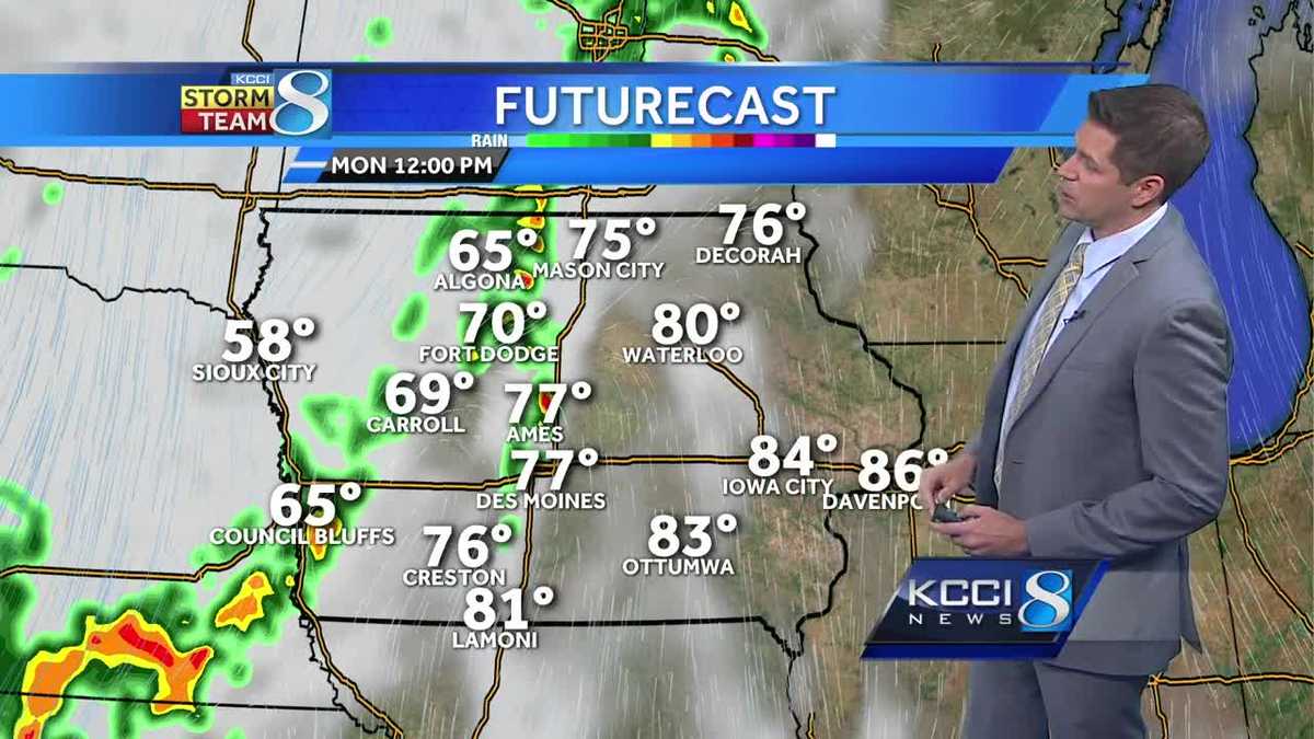 Videocast: Cold front brings big changes today