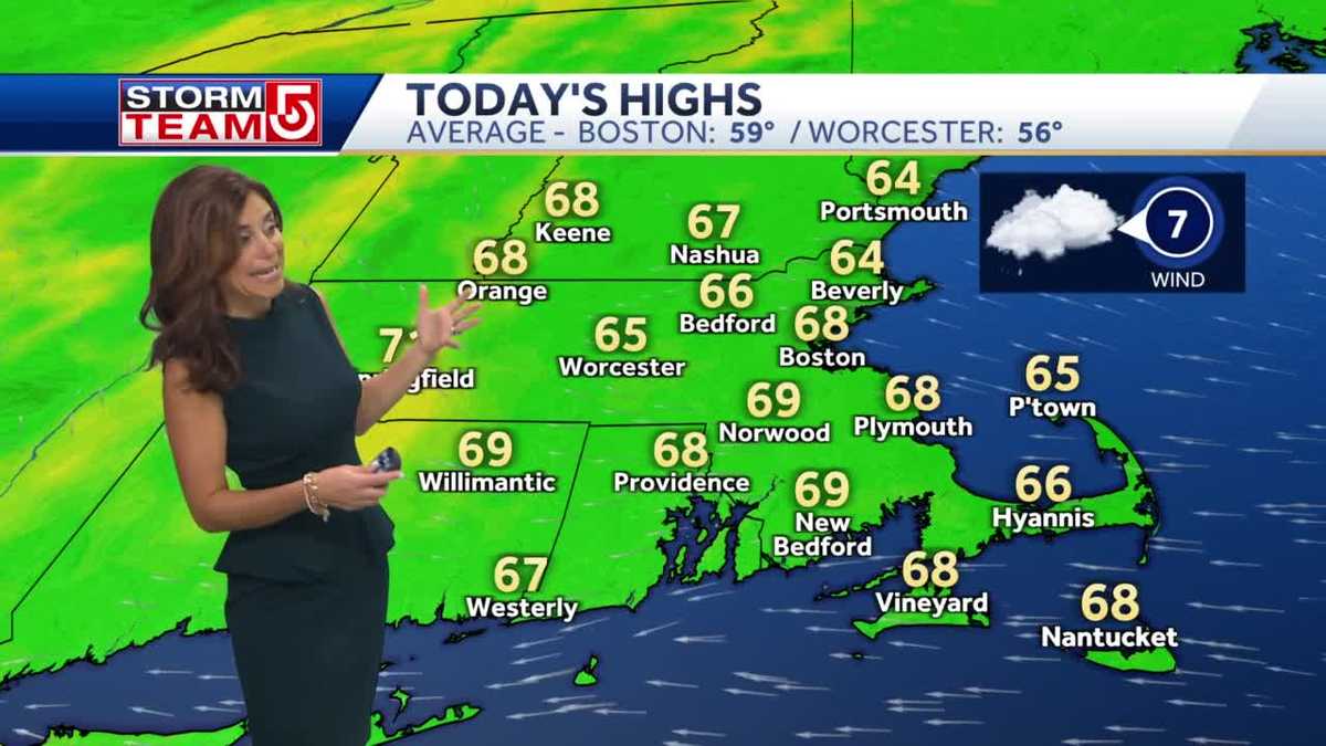 Video: Drizzle, fog to start the day
