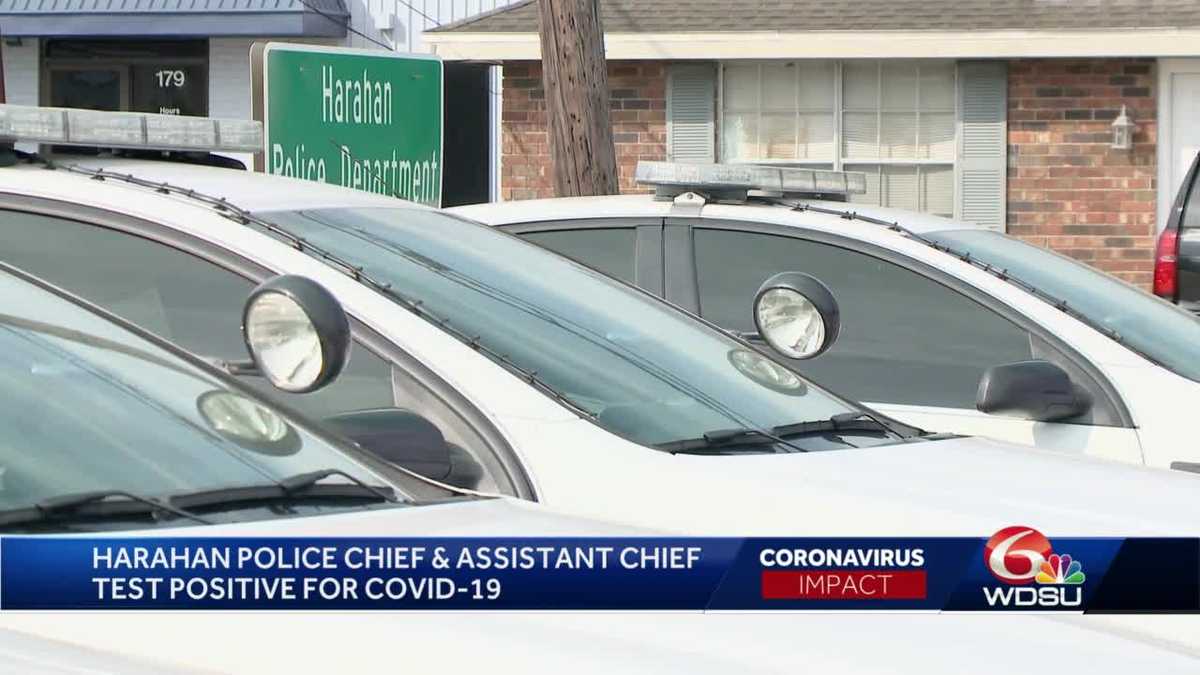 Harahan police chief, assistant police chief both have COVID-19