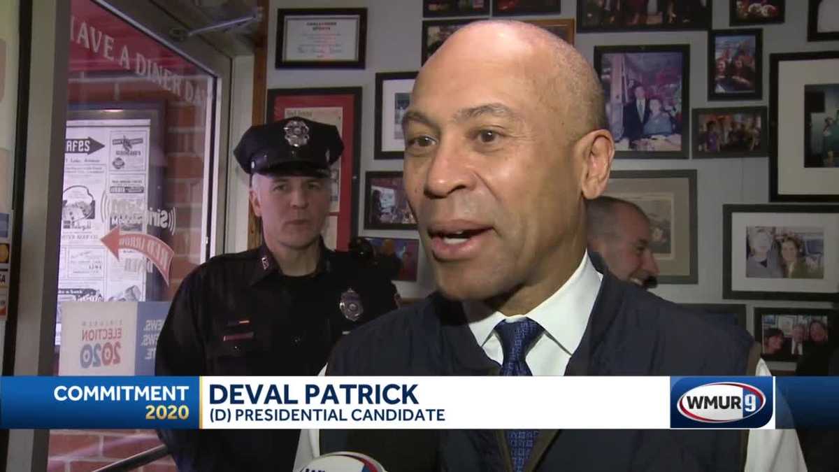 Patrick makes several stops in NH