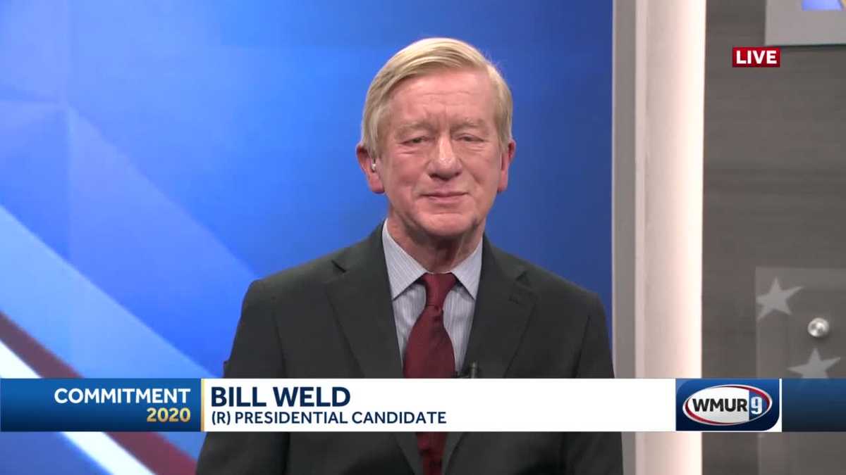 New Hampshire Primary: Republican Bill Weld's final pitch to voters