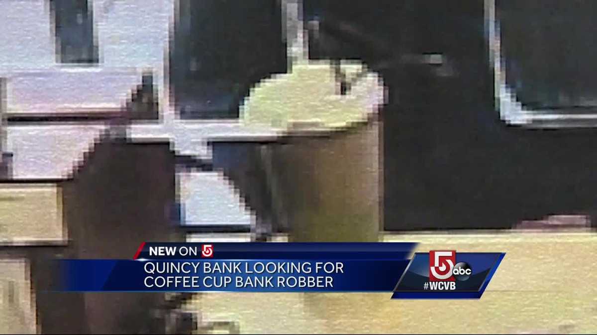 Coffee cup disguised as bomb used in bank robbery