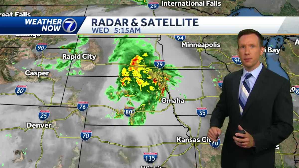 Storms likely Wednesday, severe weather possible late