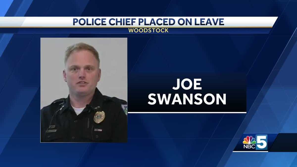 Woodstock police chief placed on leave amid investigation