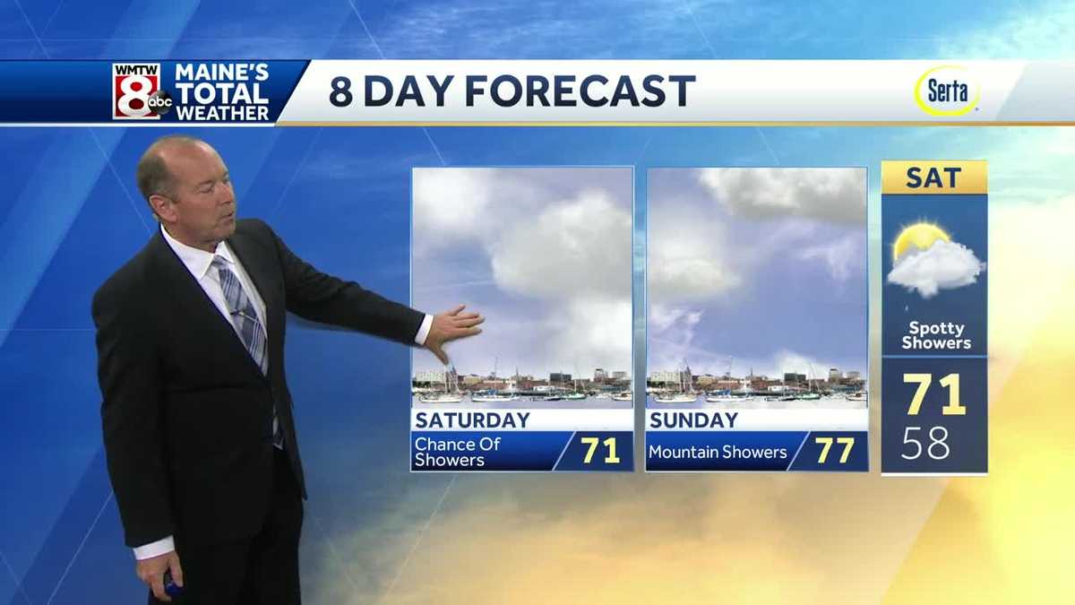 Fair Skies for Friday and a look at the weekend forecast