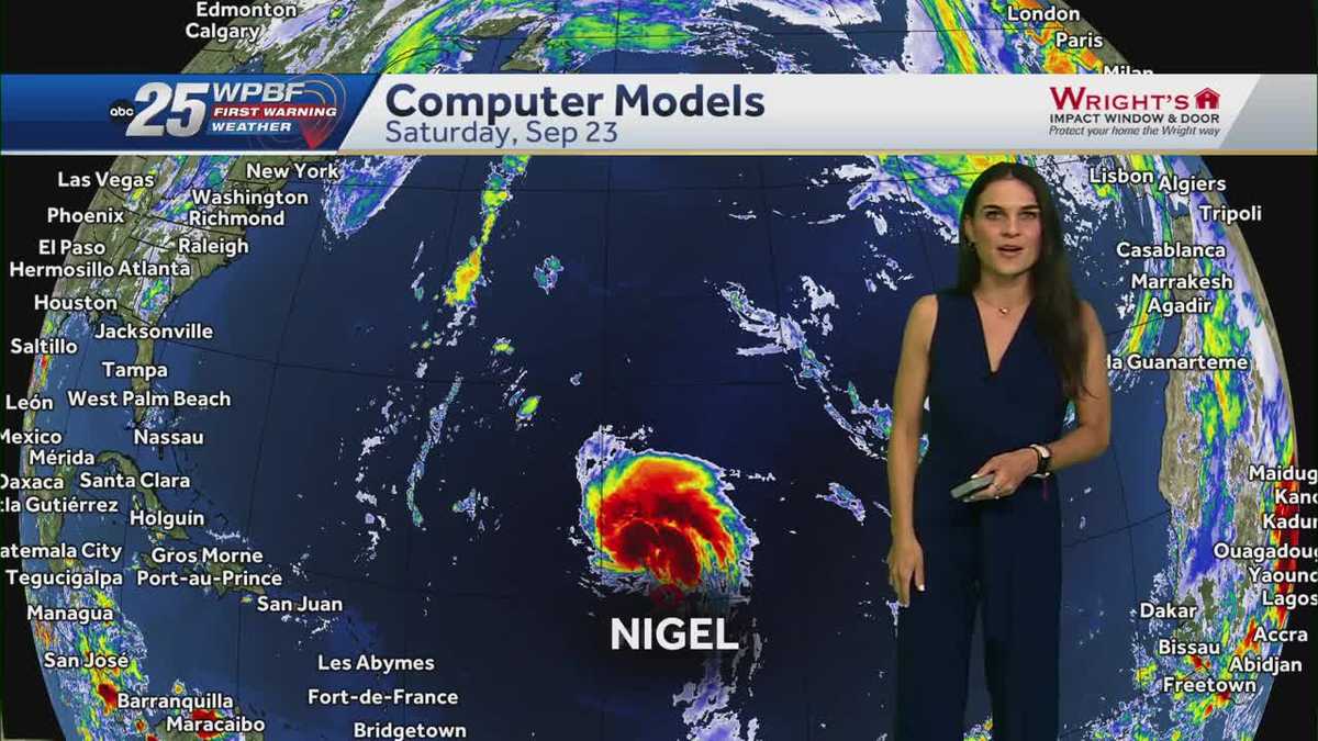 Tracking the Tropics, New Tropical Storm Nigel