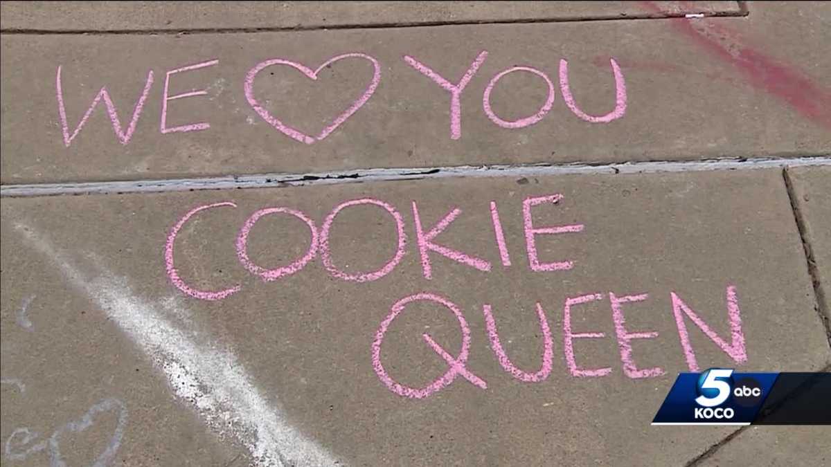 Oklahoma's 'Cookie Queen' honored during candlelight vigil