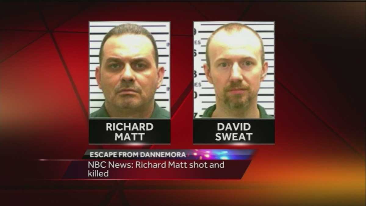 Richard Matt dead; David Sweat remains on the run