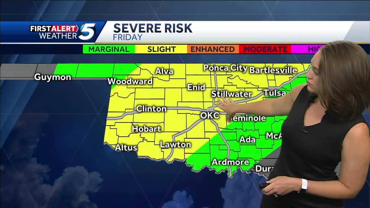 Forecast: Severe storms Friday