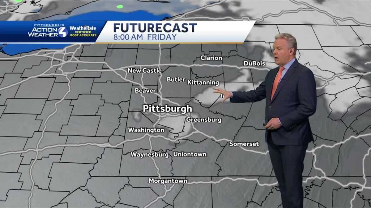 Pittsburgh weather: Warming up for the weekend