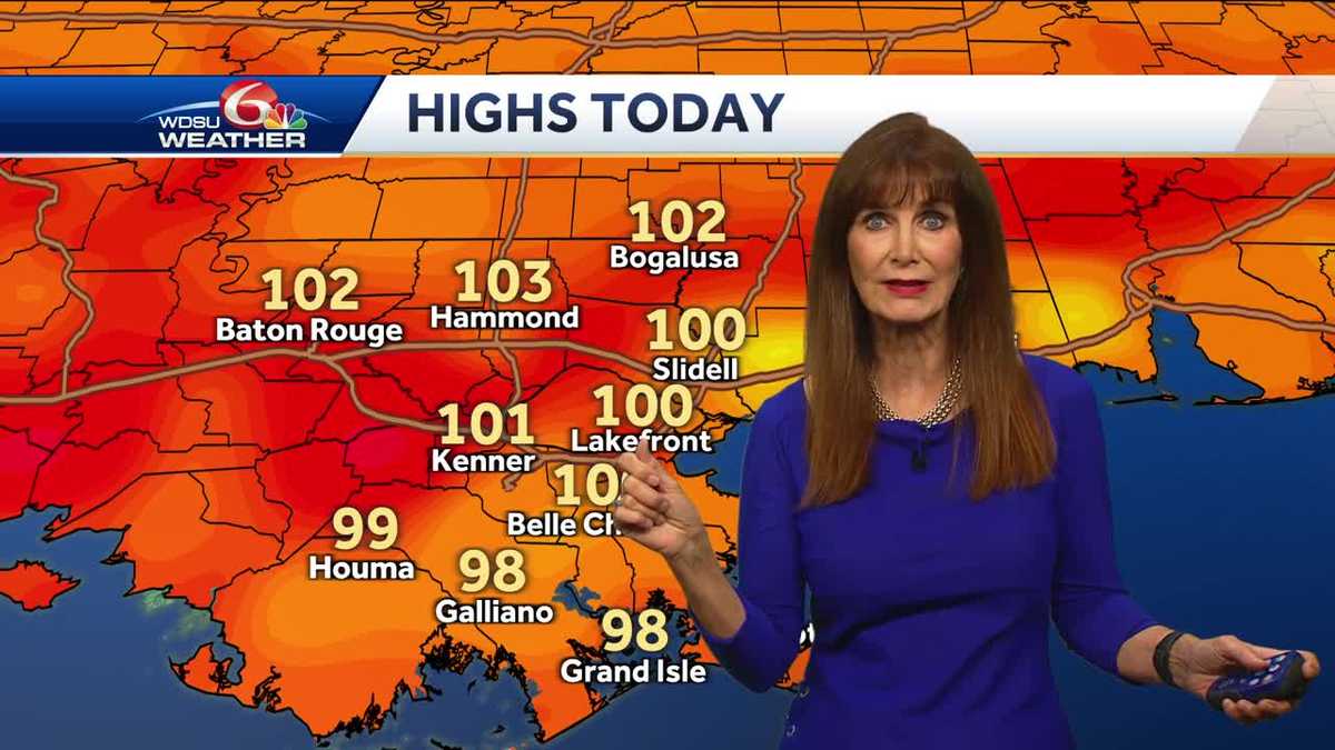 New Orleans forecast severe storms cooler weather