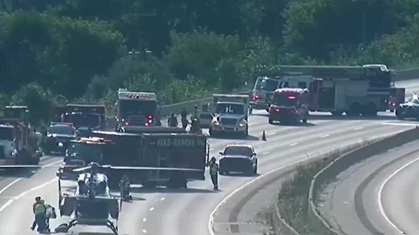 I-94 Brookfield crash closes freeway for hours, Flight for Life called