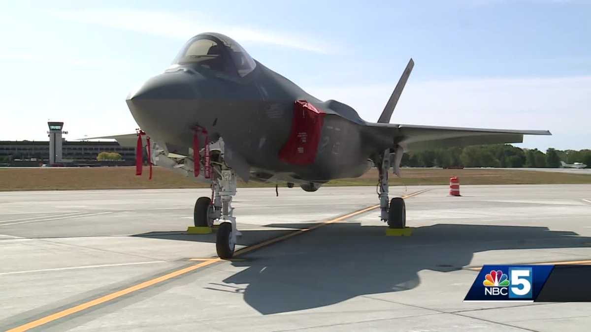 Vermont Guard welcomes first of its new F-35 fighter jets