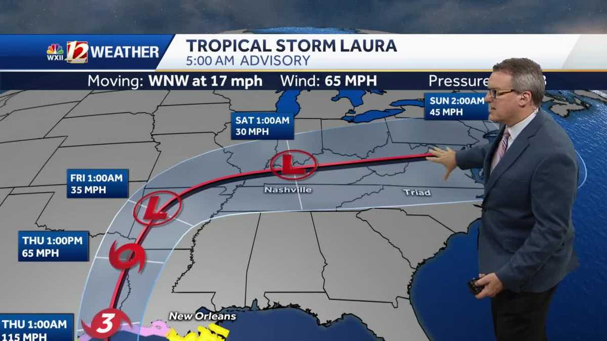 WATCH: Laura expected to become first major hurricane of season