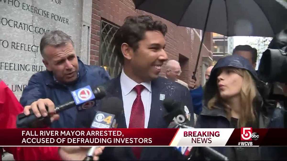 Fall River mayor arrested, accused of defrauding investors to pay for ...