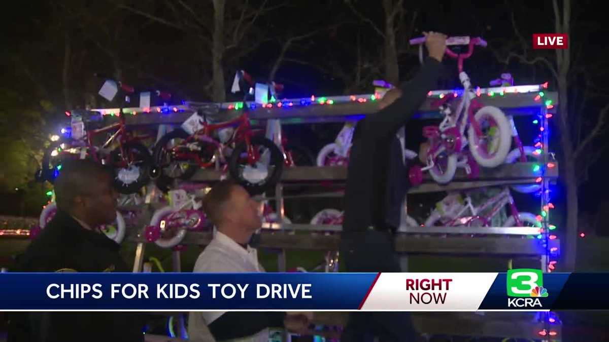 CHiPS For Kids Gets Donation Of 1200 Bikes