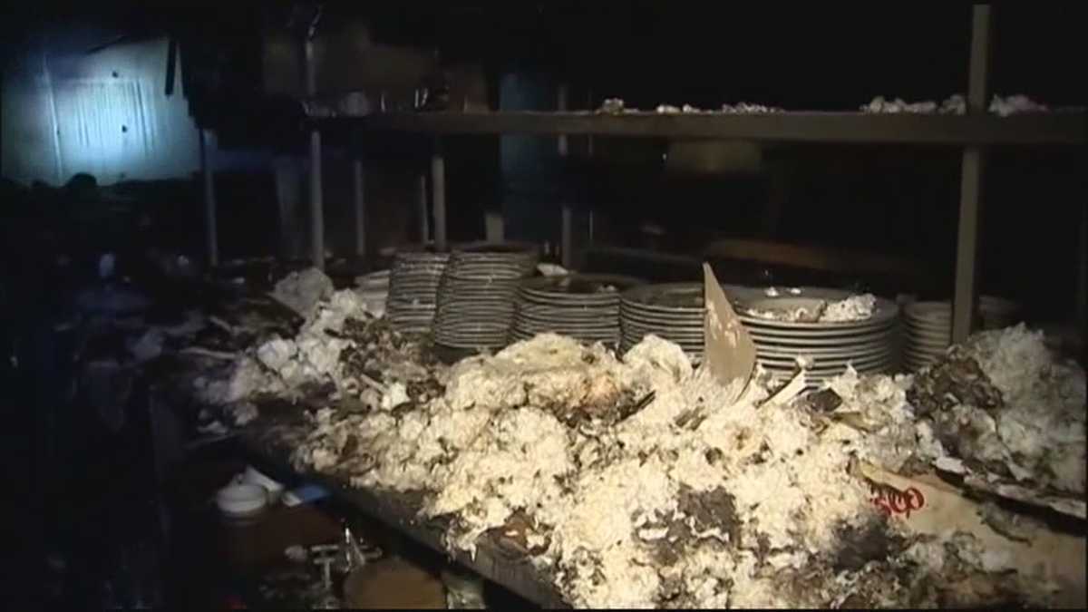 Restaurant owners plan to rebuild after fire
