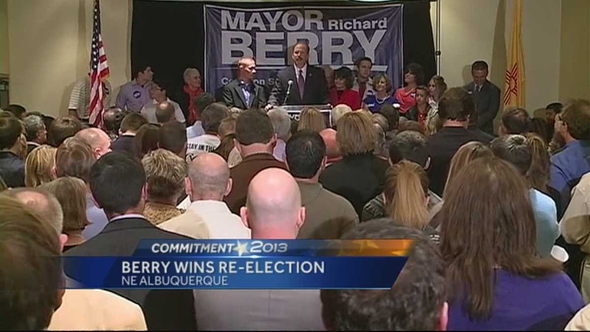 Mayor Berry is re-elected