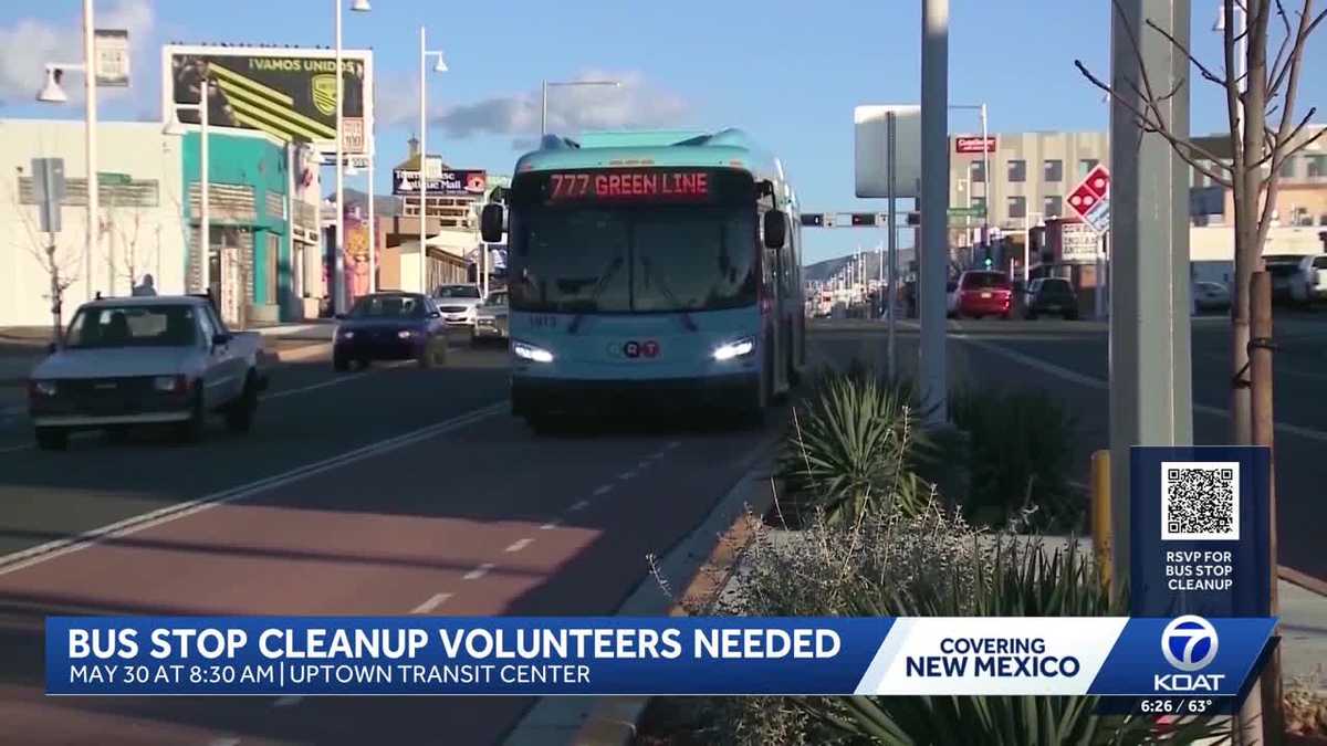 ABQ Ride seeking volunteers for bus stop cleanup