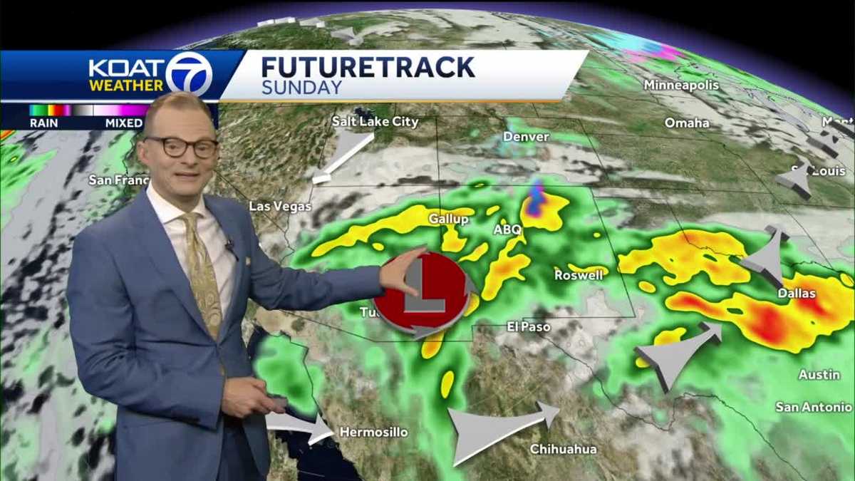 DRY SKY & WARM AFTERNOON TEMPERATURES