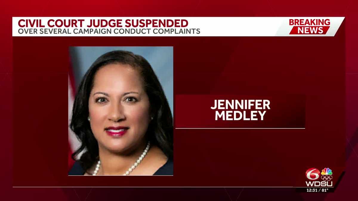 Louisiana judge suspended for ethics violations in campaign