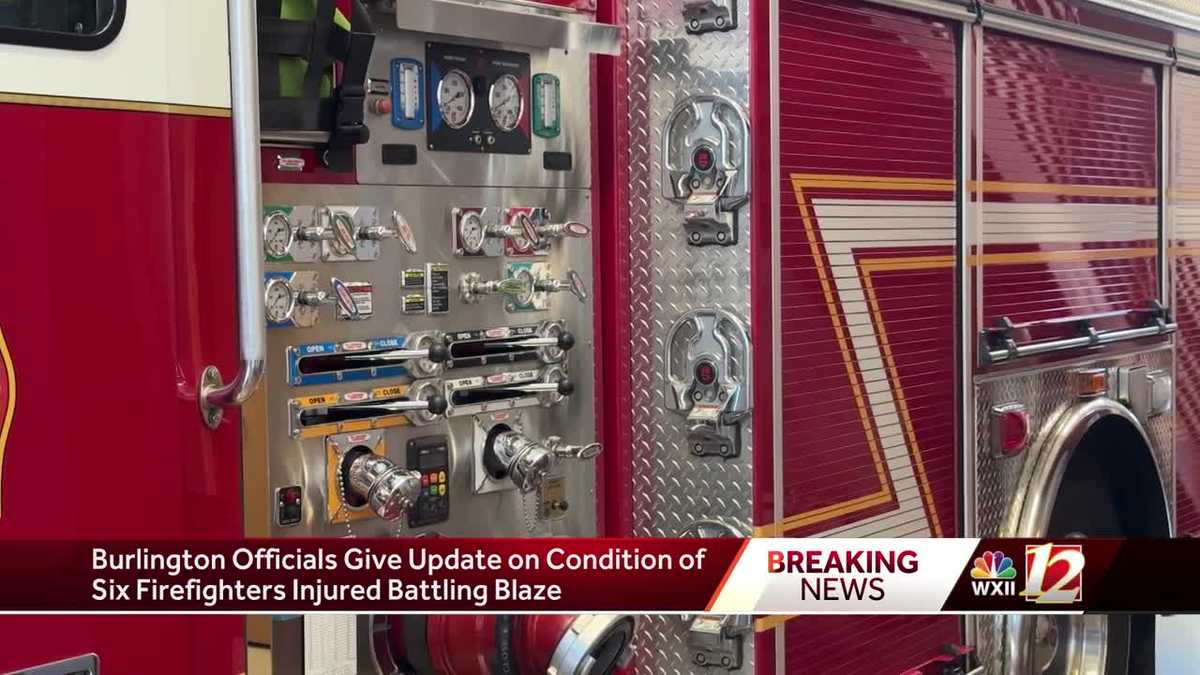 North Carolina: 6 firefighters injured after building collapse during ...