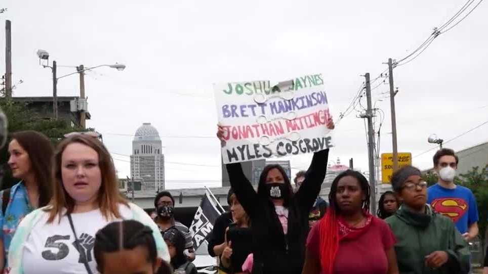After 1-year of protests in Louisville, demonstrators reflect on progress