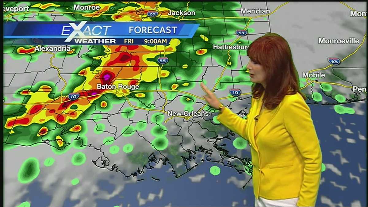 Locally Heavy Rain Is Possible