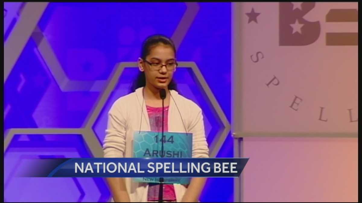 Nashua seventh-grader correct on two words at national spelling bee