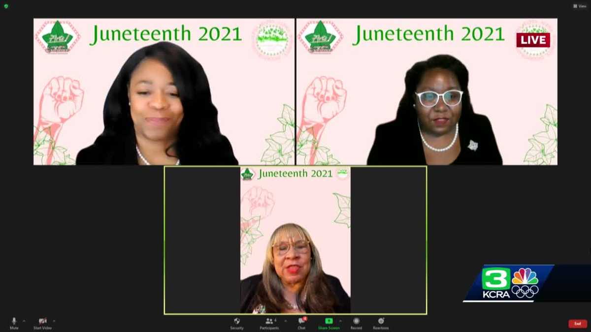 Juneteenth celebrations start early in Sacramento with virtual event Monday