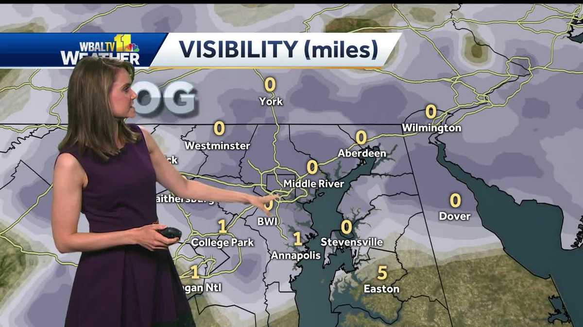 Thick fog Thursday morning