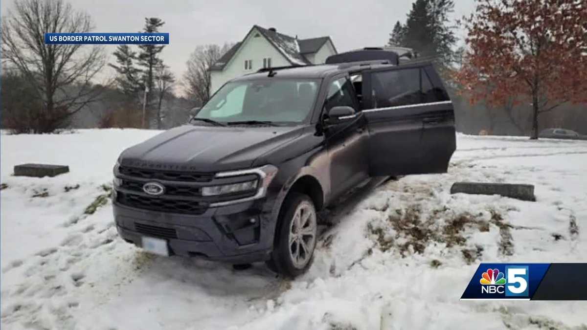 U.S. Border Patrol Swanton sector arrests occupants of SUV who tried to ...