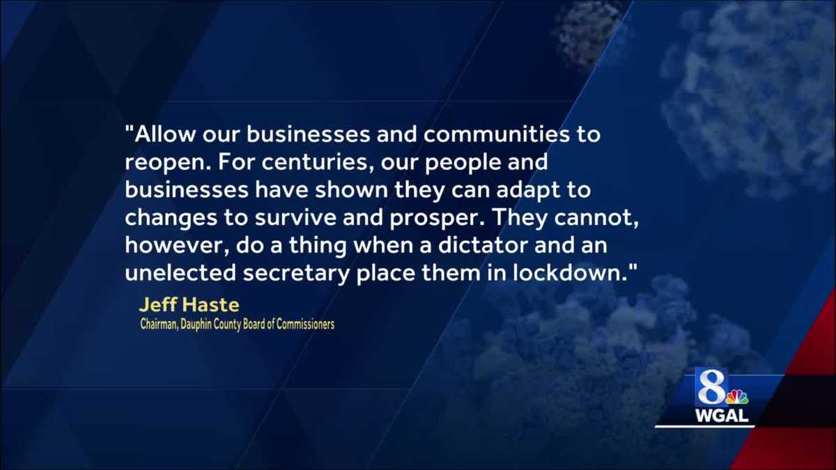 Many counties’ officials urge Gov. Wolf to reopen
