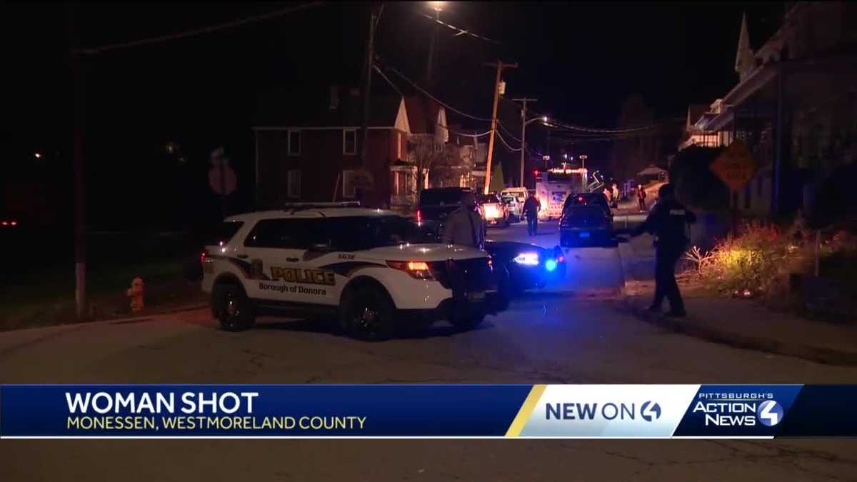 Police investigating after woman found shot in Monessen